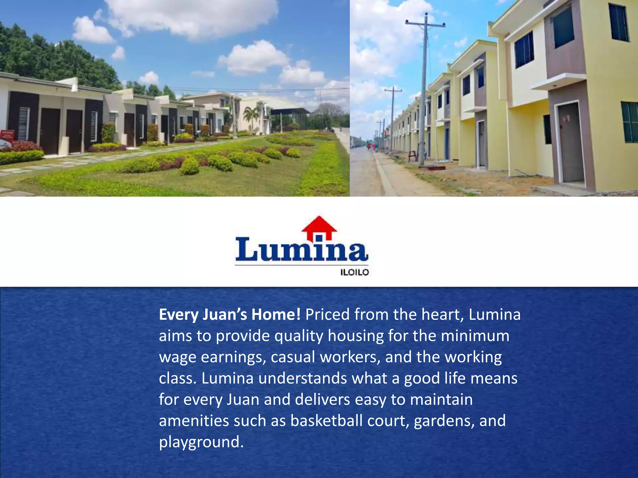 Lumina | Savannah City by Ilongga Realty | PPT