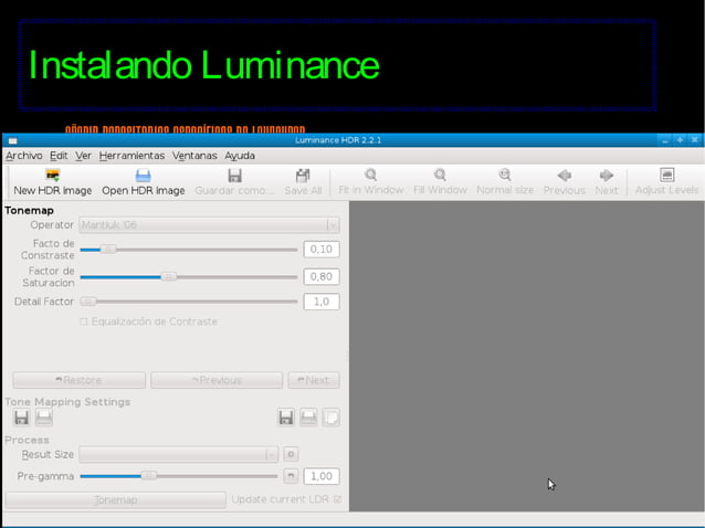 Introducción a HDR y Tonemapping con Luminance | ODP