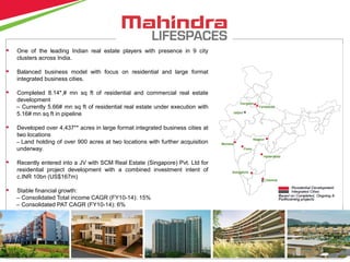 MAHINDRA LIFESPACE | PDF