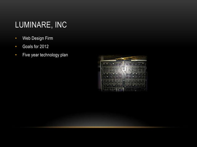 Luminare, inc | PPTX