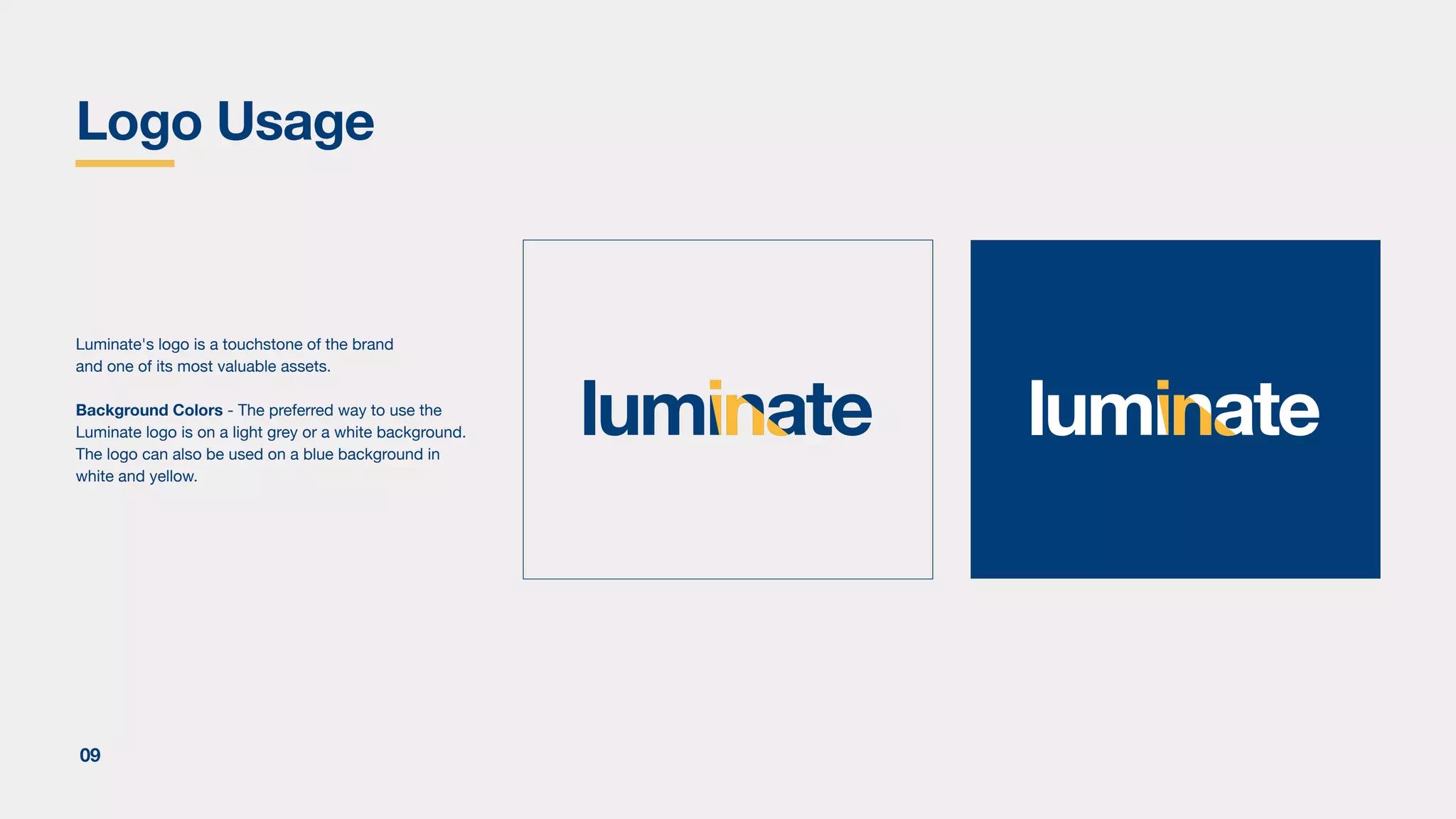 Luminate Brand Book | PPT