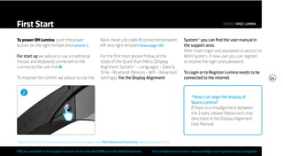 Space Lumina Start Guide Eng. | PDF