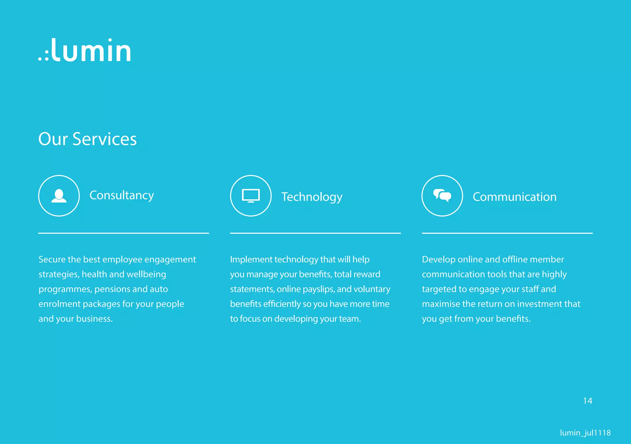 lumin - employee benefits software from Broadstone | PPT