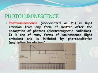 Luminescence | PPTX