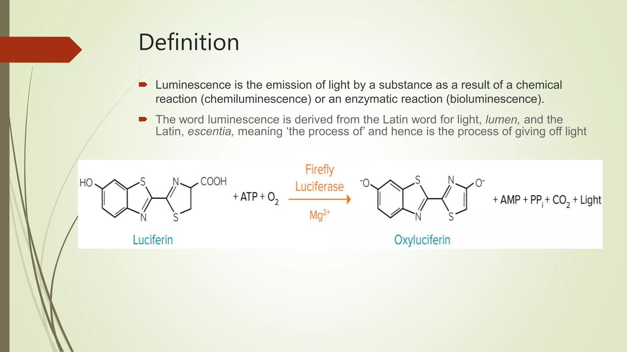 Luminescence assay | PPTX