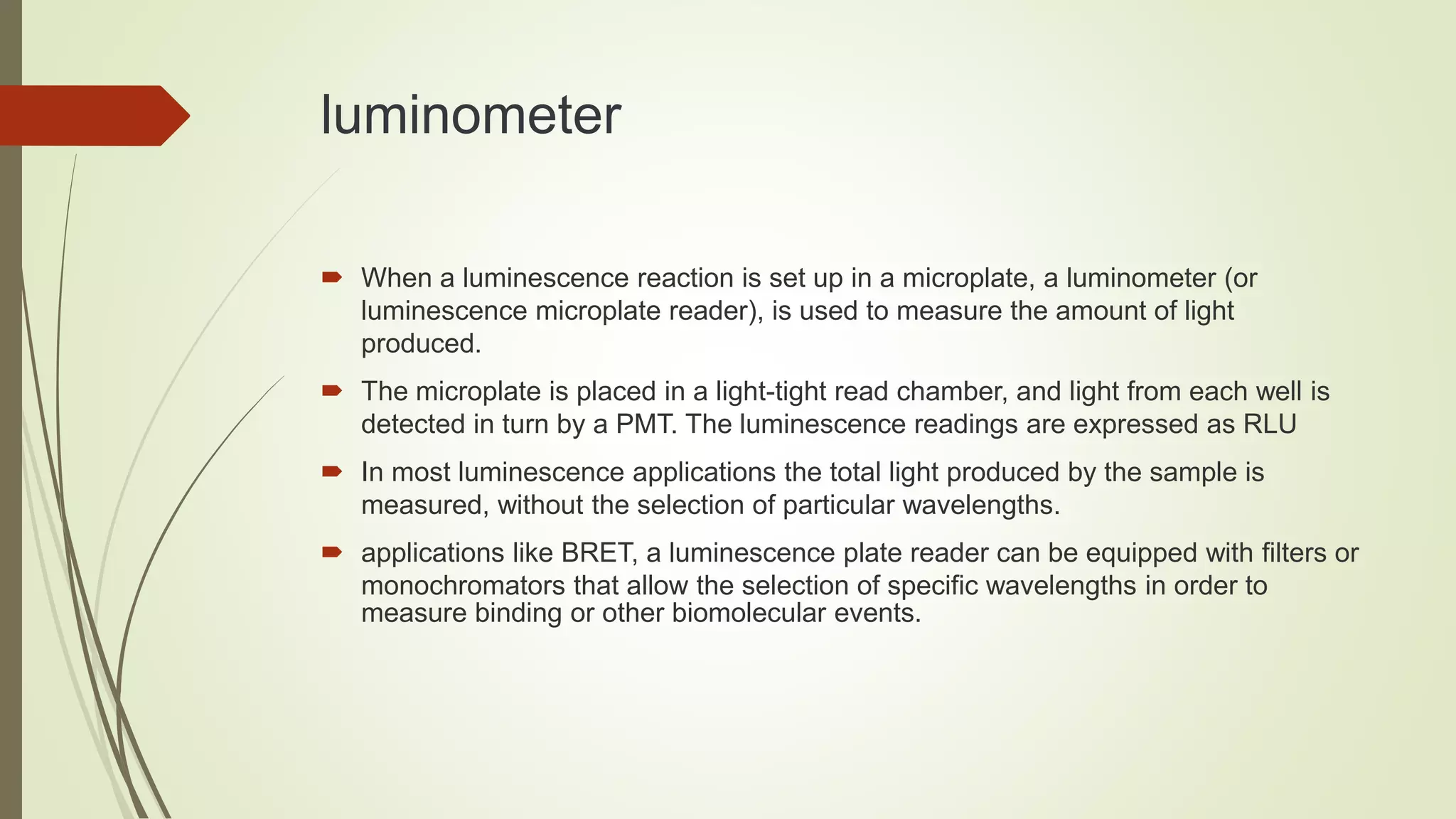 Luminescence assay | PPTX