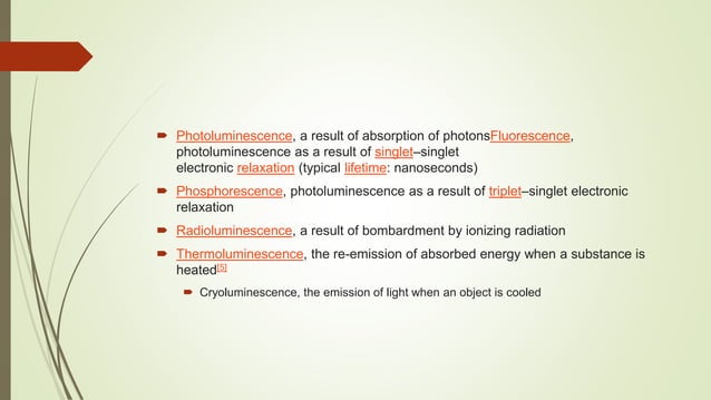 Luminescence assay | PPTX