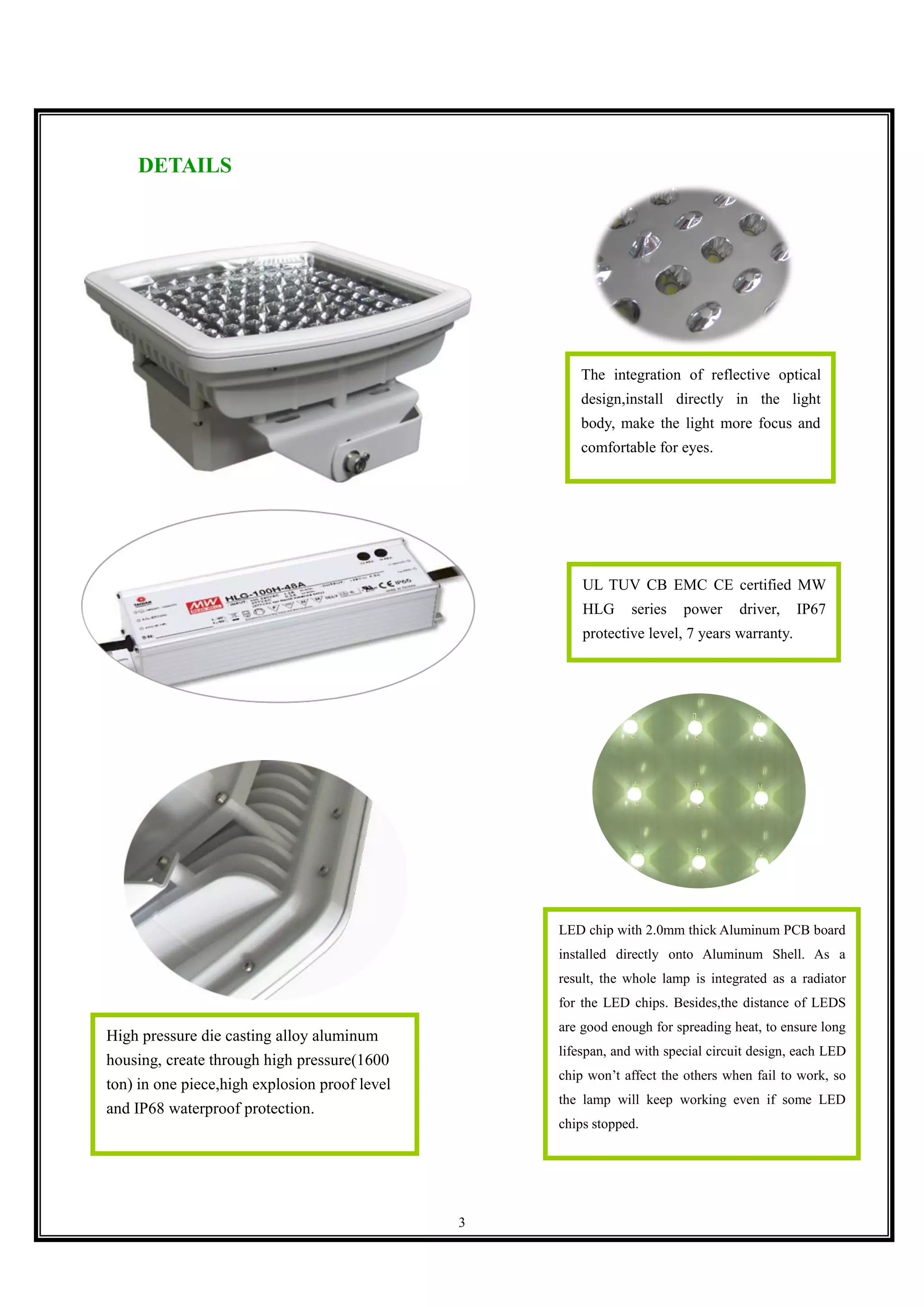 Luminhome led explosion proof light data sheet | PDF | Technology ...