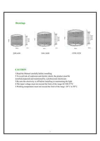 Luminhome led explosion proof light data sheet | PDF