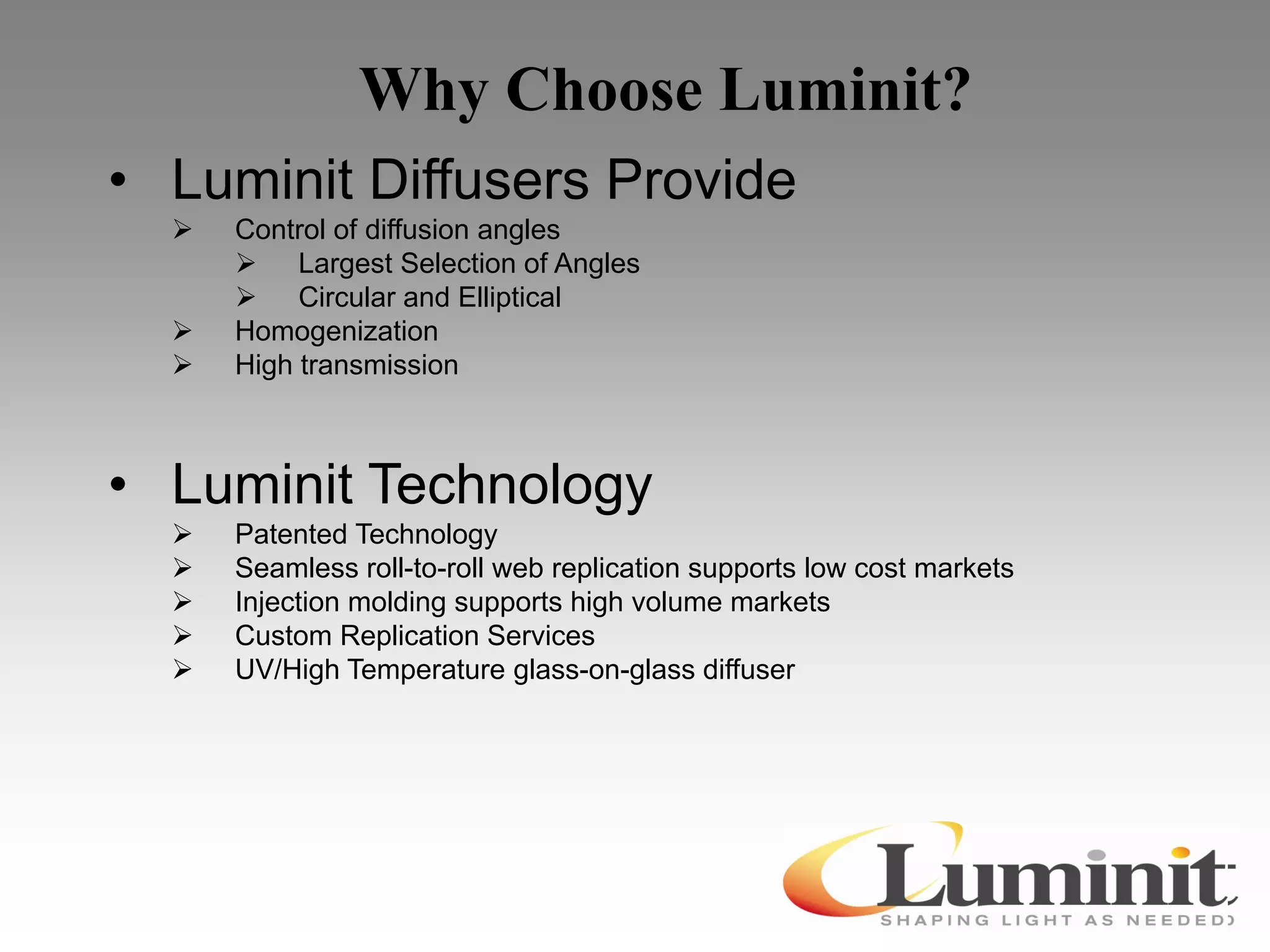 Benefits of Surface Relief Diffusers | PDF | Chemistry | Science