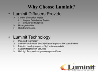 Benefits of Surface Relief Diffusers | PDF