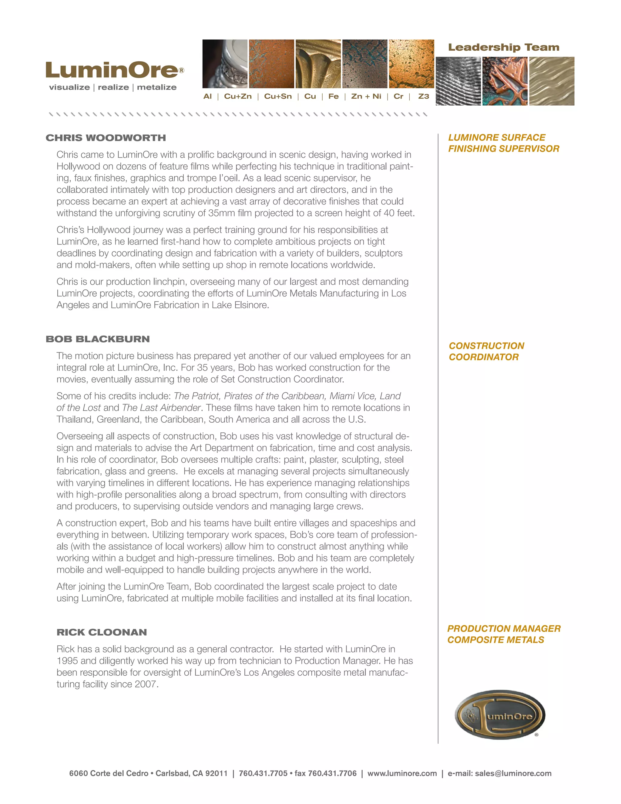 Luminore Overview | PDF | Construction Industry | Industries