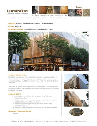 Luminore Overview | PDF | Construction Industry | Industries