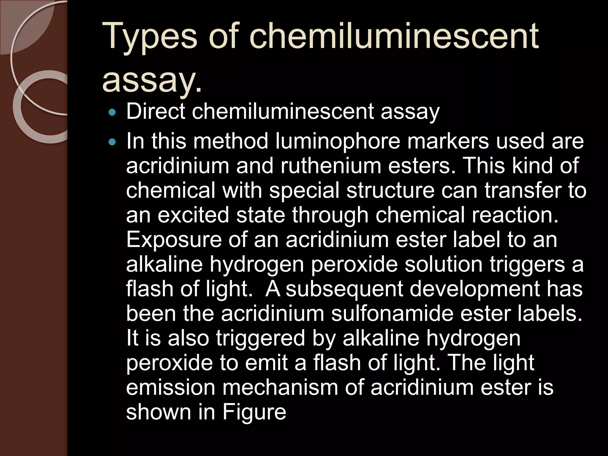 Luminoscence immunoassay | PPTX