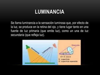 Luminotecnia | PPTX