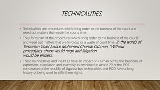 UNDERSTANDING THE POLITICAL QUESTION DOCTRINE (P.Q.D) | PPT