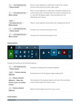 lumion shortcuts keys.pdf