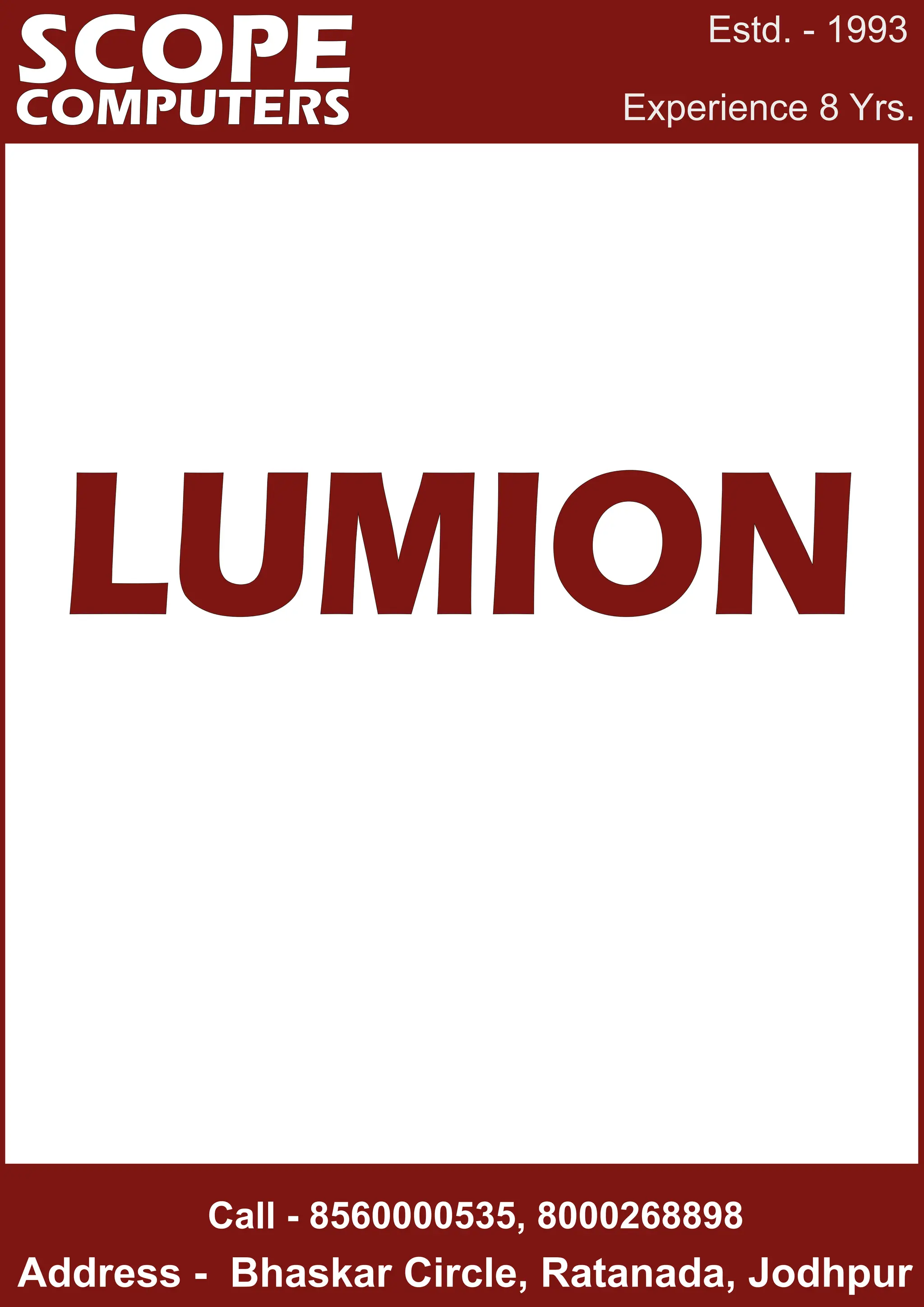 Lumion syllabus scope computers jodhpur v | PDF