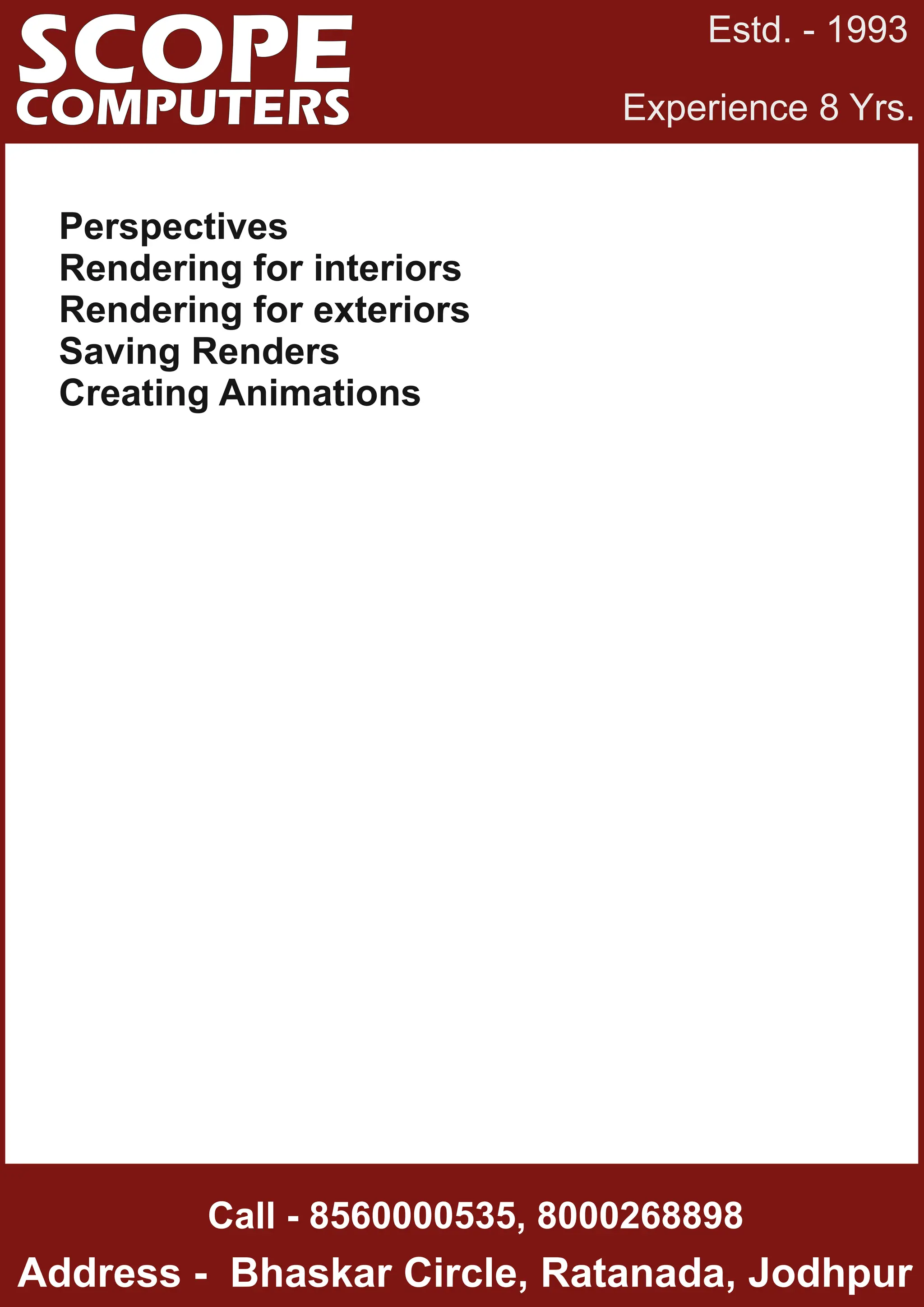 Lumion syllabus scope computers jodhpur v | PDF