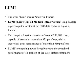 LUMI Super Computer.pptx