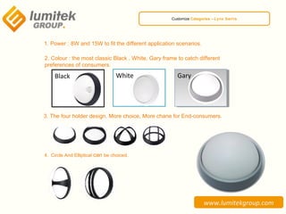 Lumitek led lighting lynx series 2017 | PPT | Consumer Electronics ...