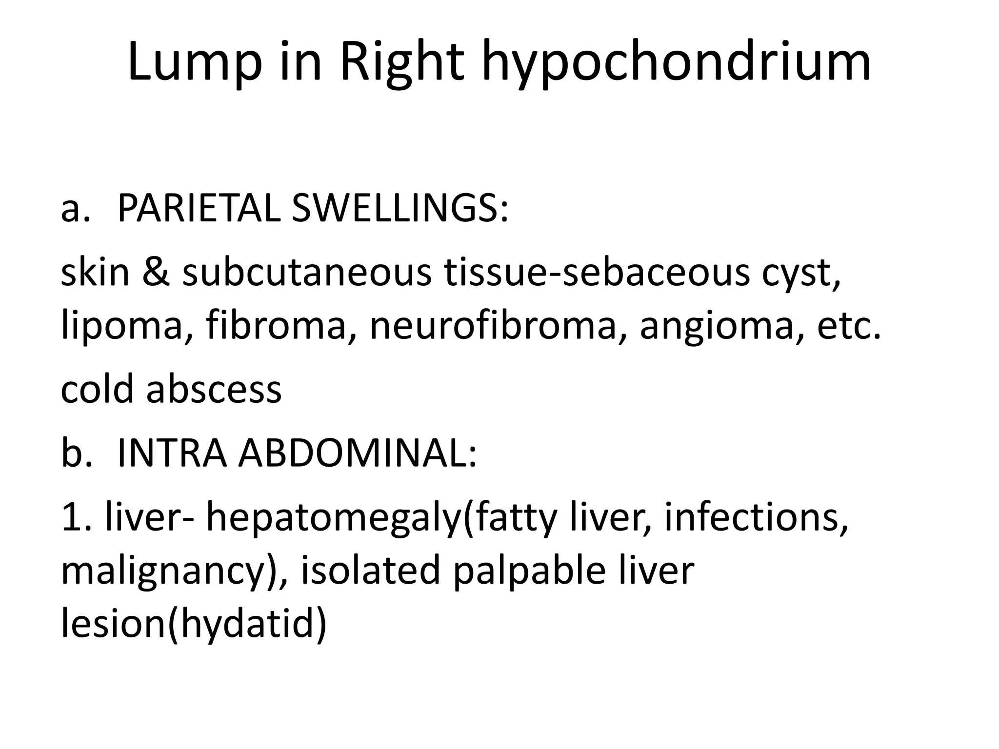 Lump abdomen | PPTX