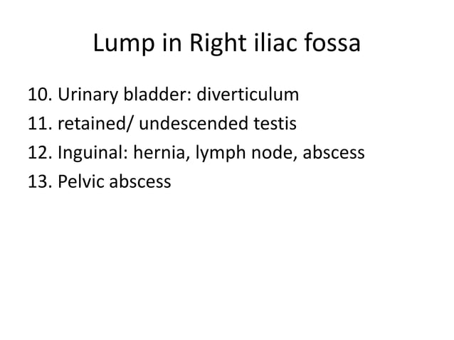 Lump abdomen | PPTX