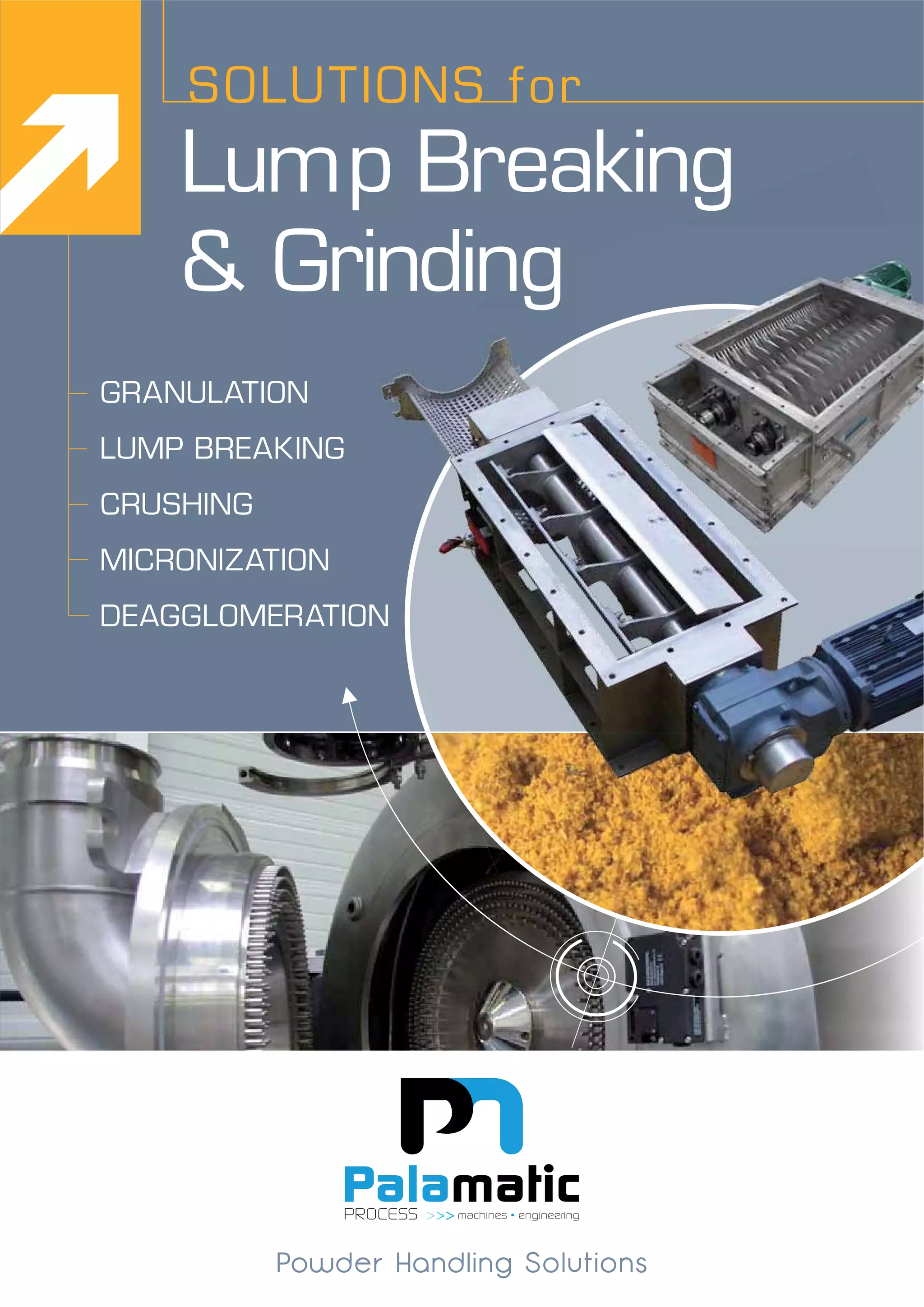 Lump breaking and grinding Palamatic Process | PDF
