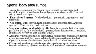 LUMPS AND BUMPS . clinical and ultrasound | PDF