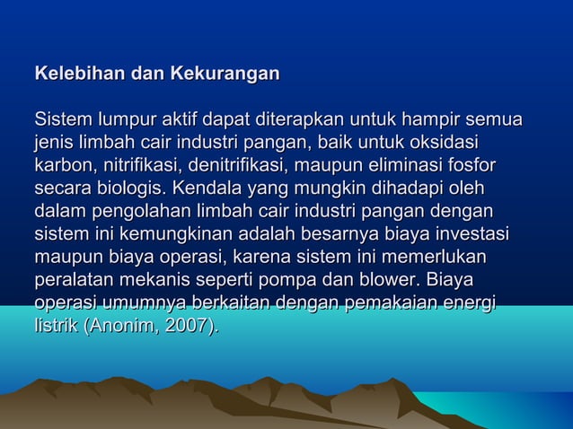 Lumpur aktif | PPT