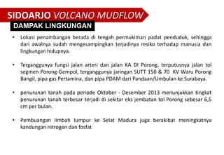 Lumpur sidoarjo volcano mudflow | PPT