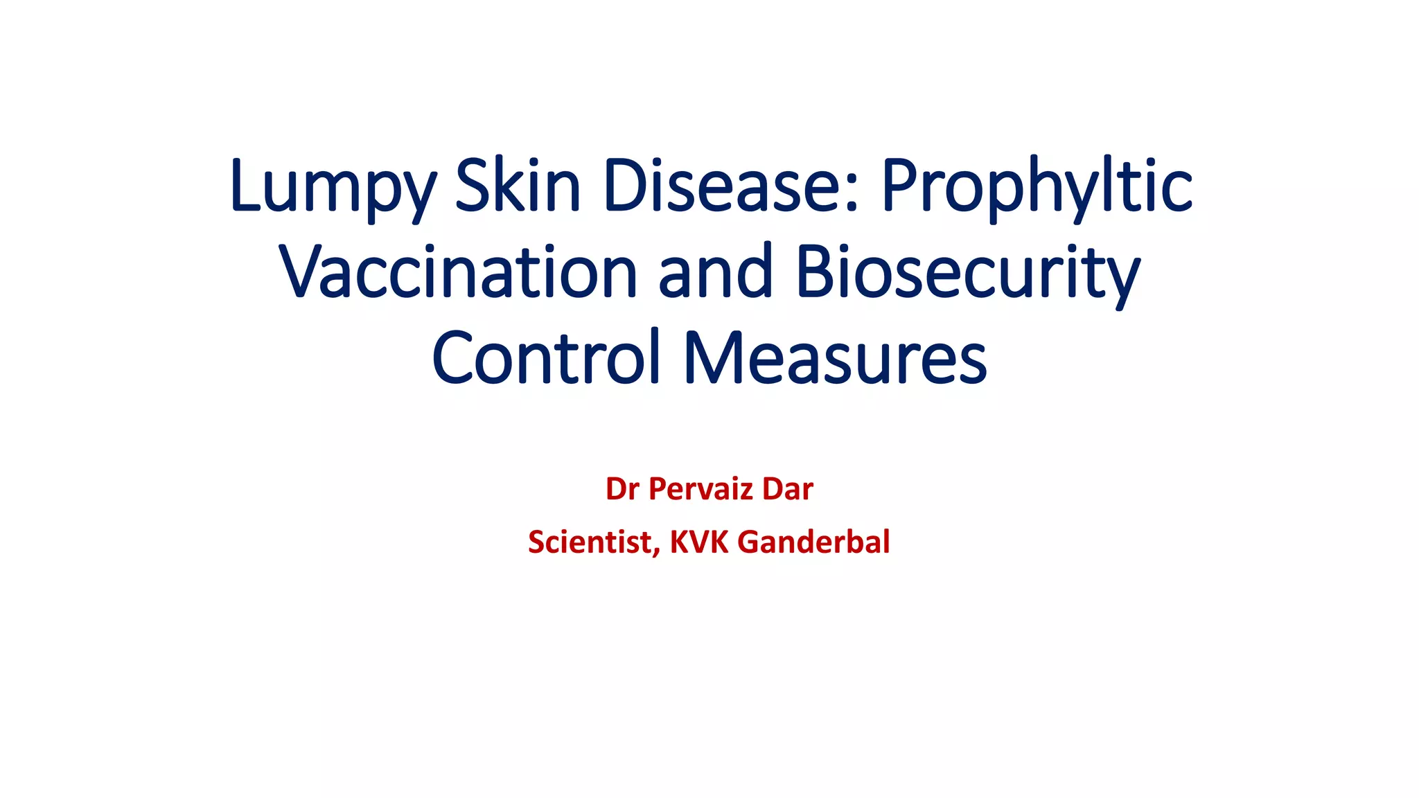 Lumpy Skin Disease | PDF