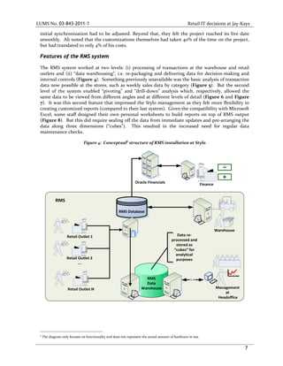 Lums leveraging the stylo shoes experience | PDF
