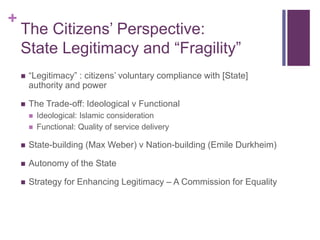 Constitutional Justice & Governance: Principle v Policy | PPTX