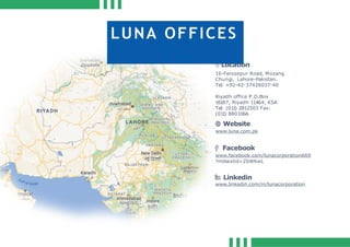 Luna Corporation: Empowering Pakistanis Through Global Employment | PPT