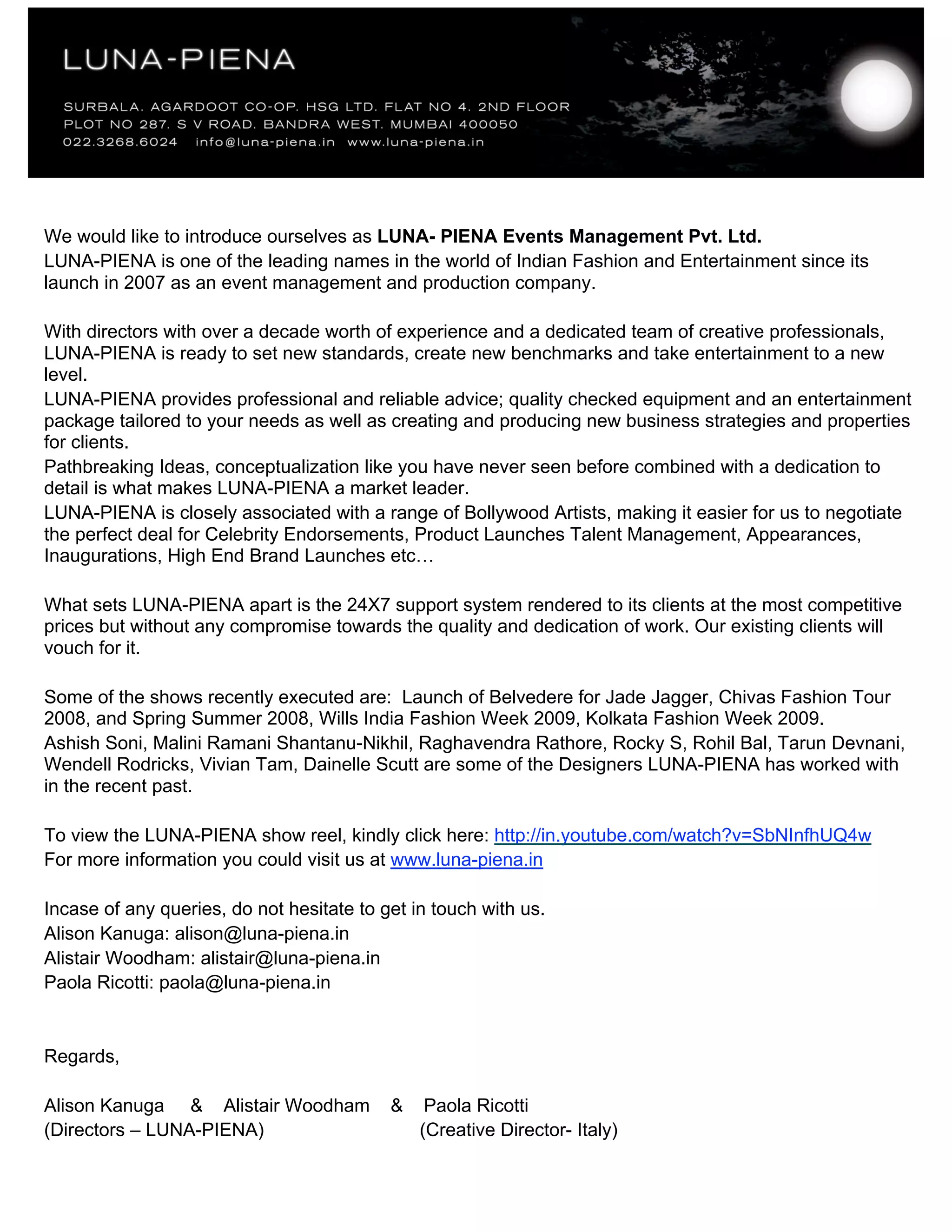 Luna Piena | PDF