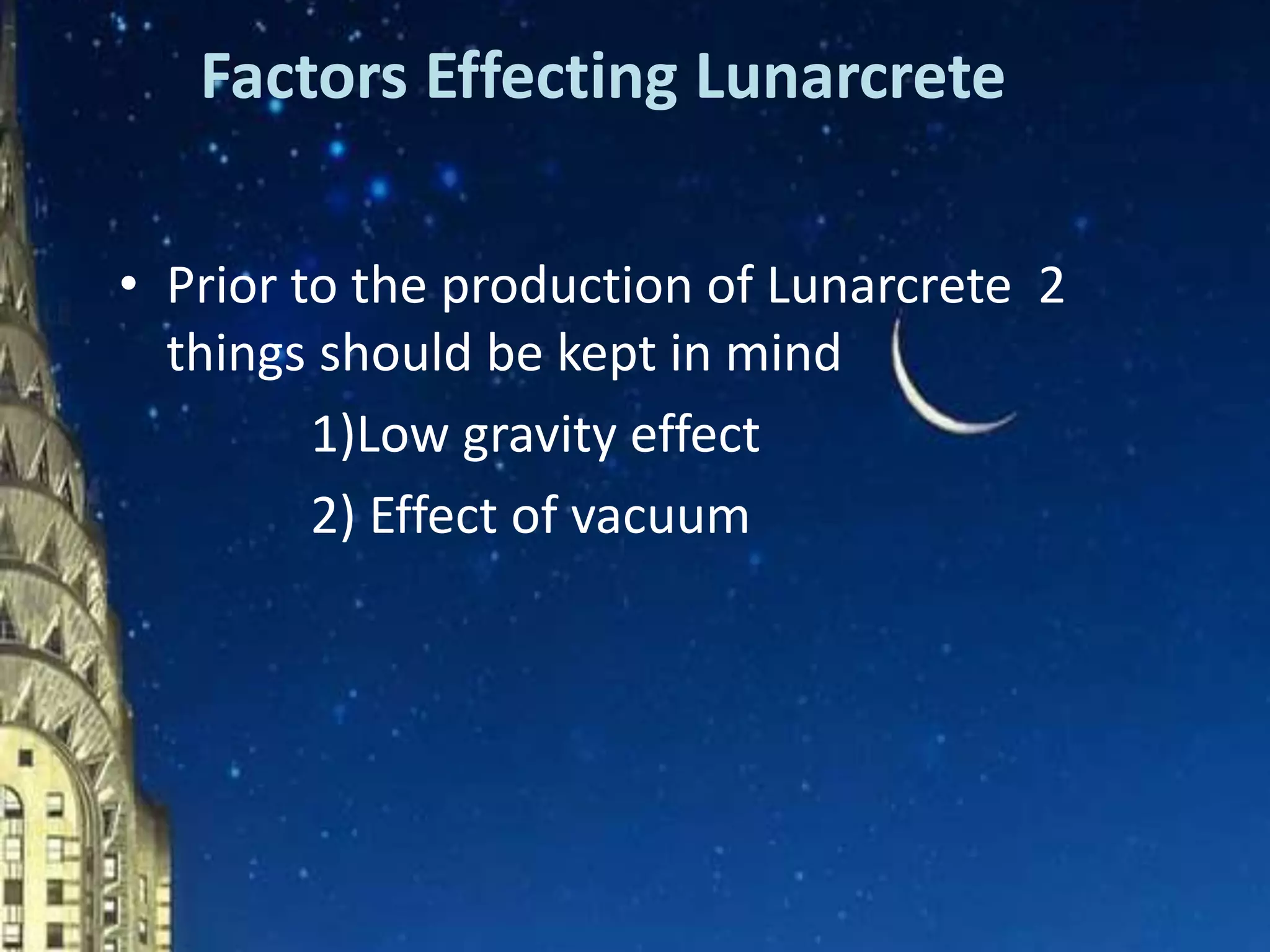 Lunarcrete | PPTX