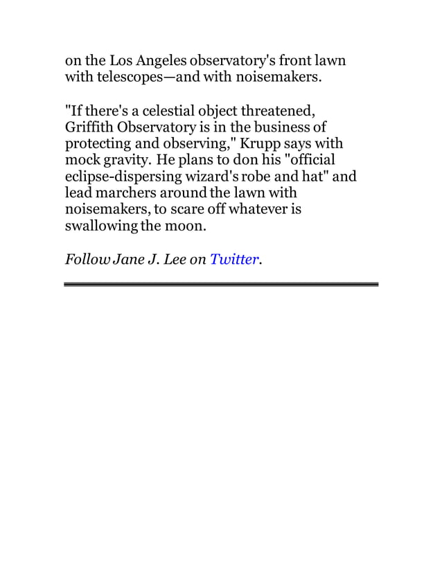 Lunar eclipse myths from around the world . | DOCX