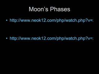 Lunar phases | PPT
