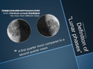 Lunar phases | PPT