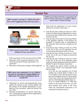 Lunawat Bulletin - July 2017 | PDF