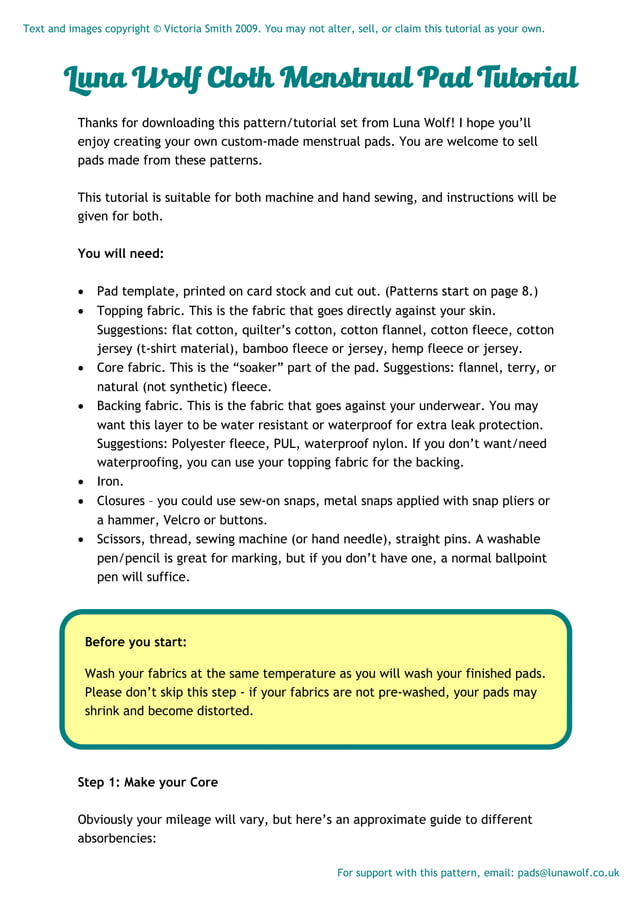 Lunawolfpadpatternsupdated | PDF