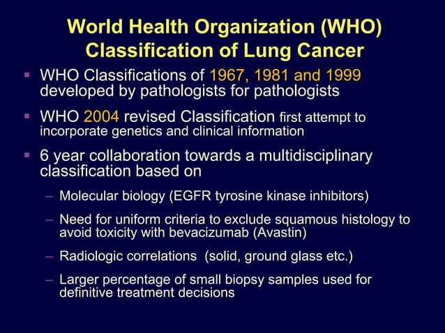 The IASLC Lung Cancer Staging Project: Proposals for the TNM Stage ...