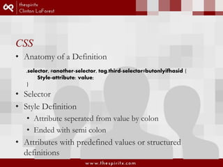 Back to the Basics - 2 - HTML & CSS | PPT