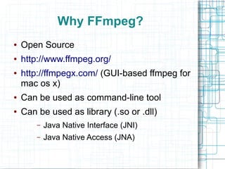 Lunch and Learn - FFmpeg | PPT