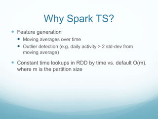 Frustration-Reduced Spark: DataFrames and the Spark Time-Series Library | PPTX | Databases ...
