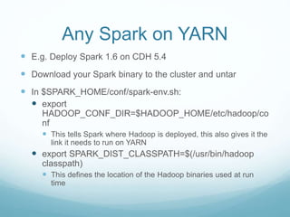 Frustration-Reduced Spark: DataFrames and the Spark Time-Series Library | PPTX | Databases ...