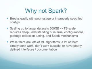 Frustration-Reduced Spark: DataFrames and the Spark Time-Series Library | PPTX | Databases ...
