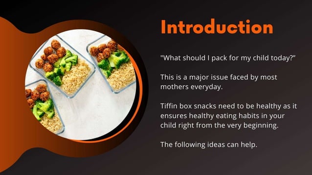 LunchBoss - 5 Easy And Healthy Tiffin Box Ideas For Kids | PPTX ...