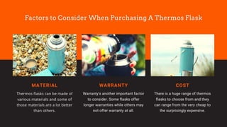 What to Consider When Selecting A Thermos | PPT